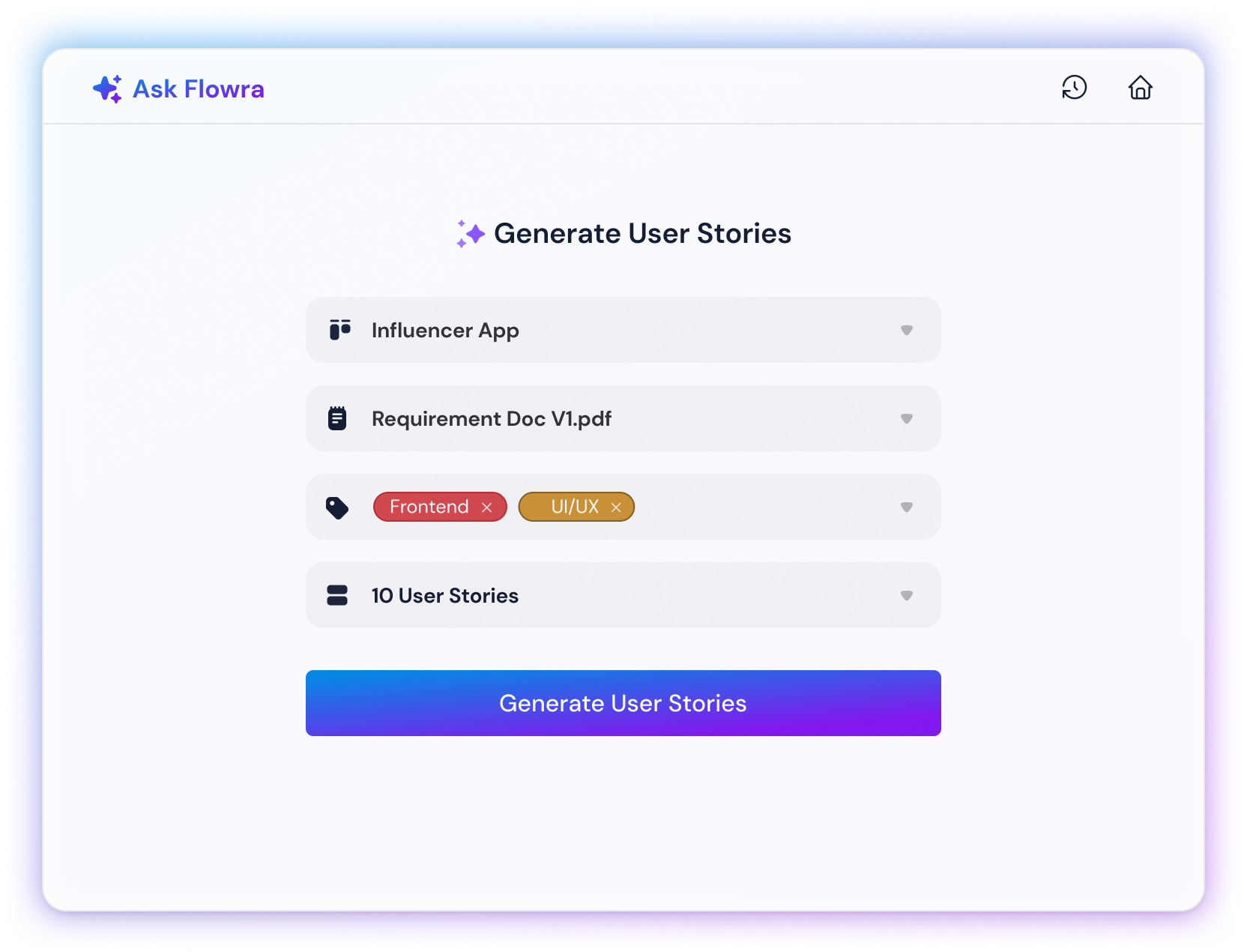 How ONtezo Flowra Automates User Story Creation - Ontezo Blogs